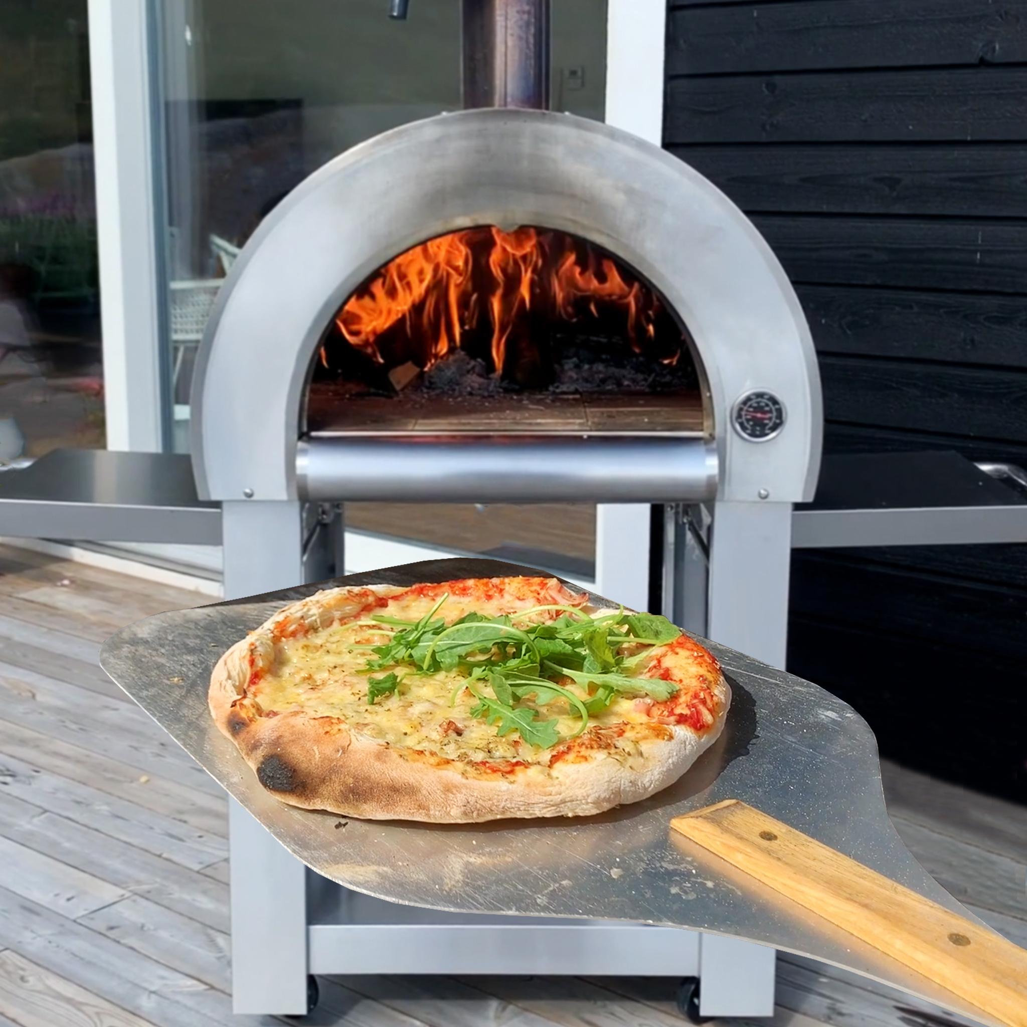 Puulämmitteinen pizzauuni kotikäyttöön | Milano | Prisolo